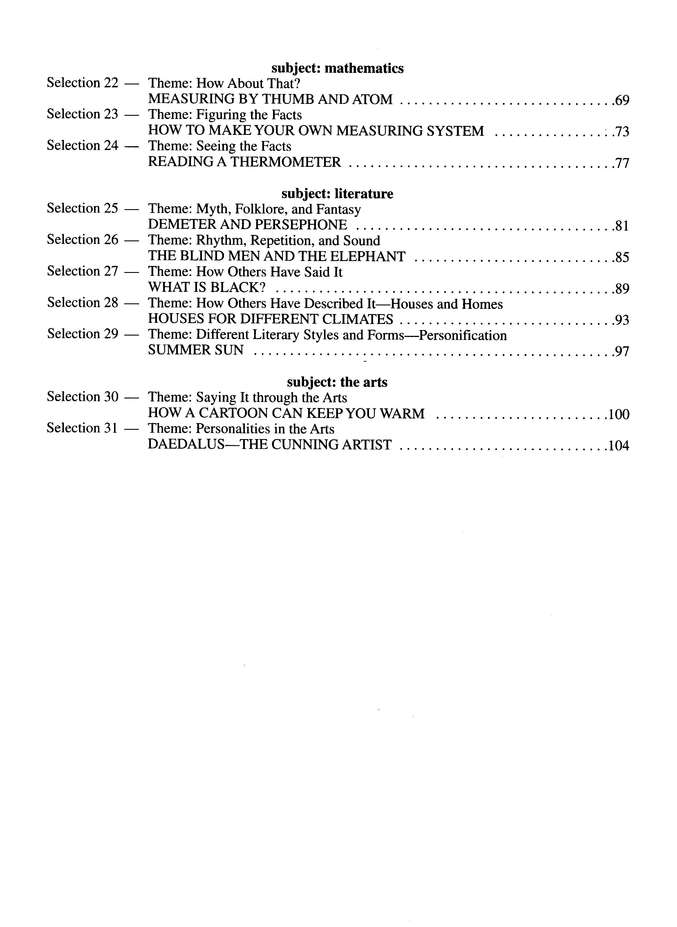 Reading Comprehension in Varied Subject Matter Book 2 (Grade 4) and An ...