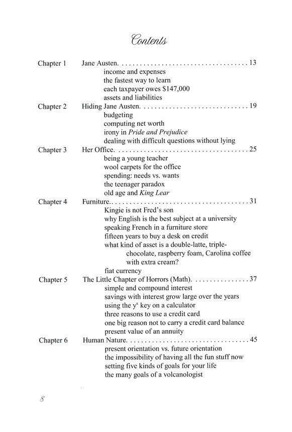 Life of Fred: Financial Choices – Quill and Ink